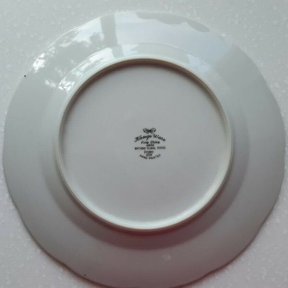 Kasuga Ware | Dining | Vintage Kasuga Ware Birthday Floral Series Hand ...